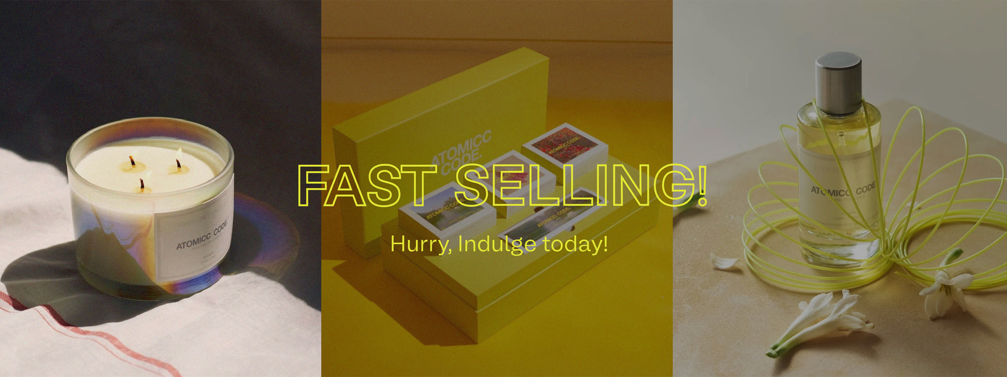 Atomicc Code - Buy scented candles, home fragrances and incense