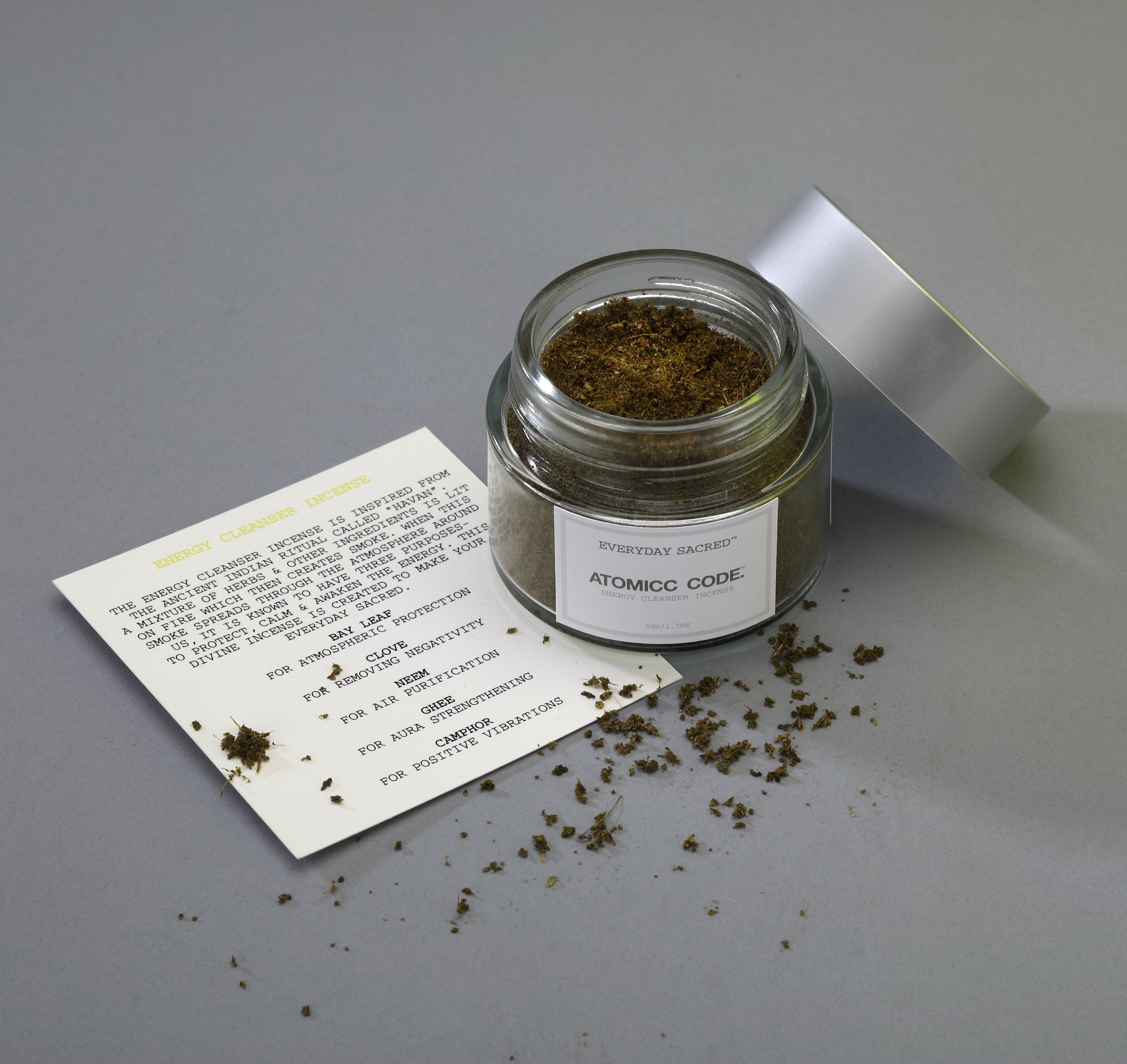 Energy Cleanser Incense– Atomicc Code